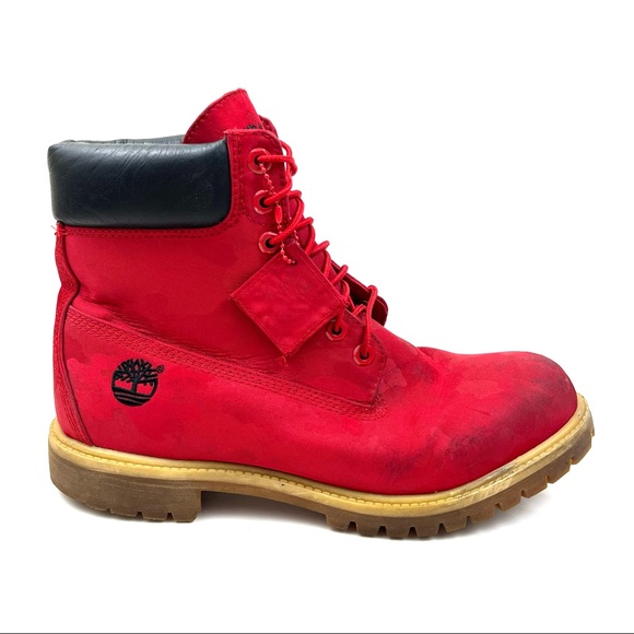 Timberland | Shoes | Timberland Mens Red Camo Valentines Premium Hiking ...